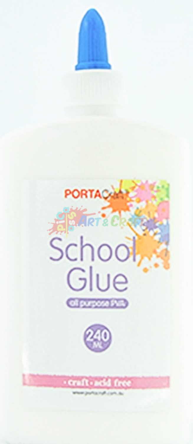 School Glue All purpose PVA 240ml - Picasso Art & Craft