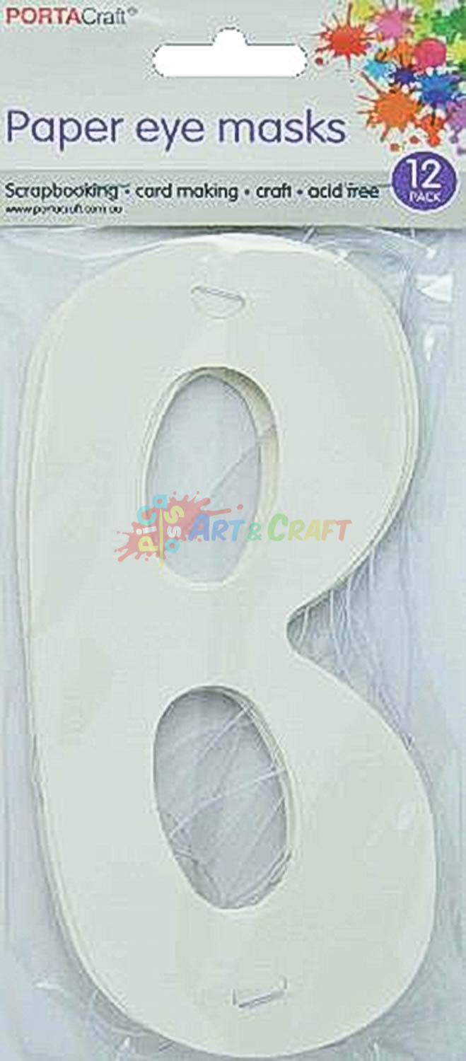 Cardstock Eye Masks - Picasso Art & Craft