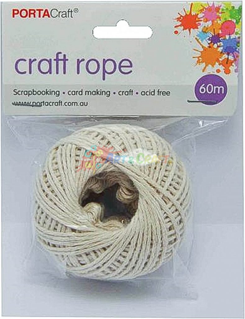 Craft Rope 60m - Picasso Art & Craft