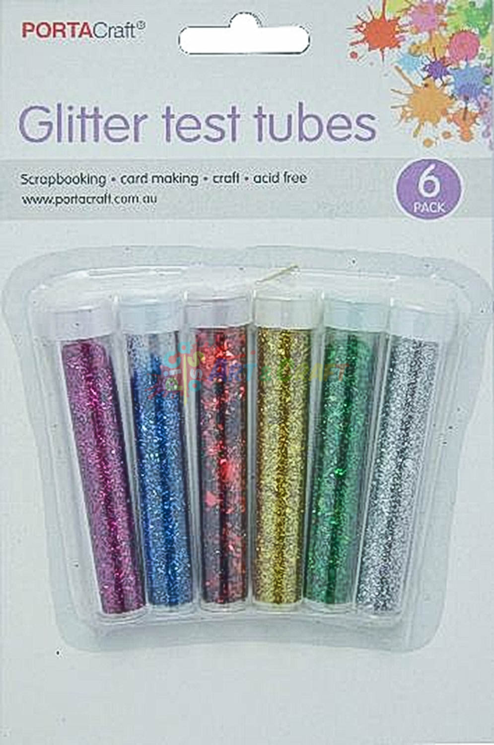 Glitter Tubes - Picasso Art & Craft