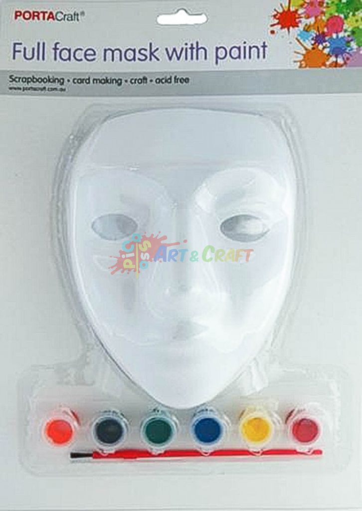 Full Face Mask Painting Set - Picasso Art & Craft