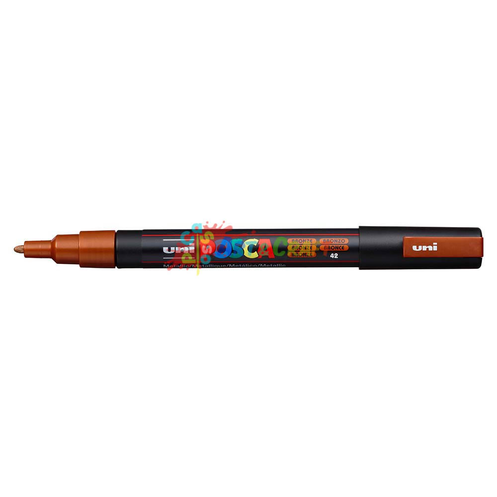 POSCA PC-3M Bronze Marking Pen - Picasso Art & Craft