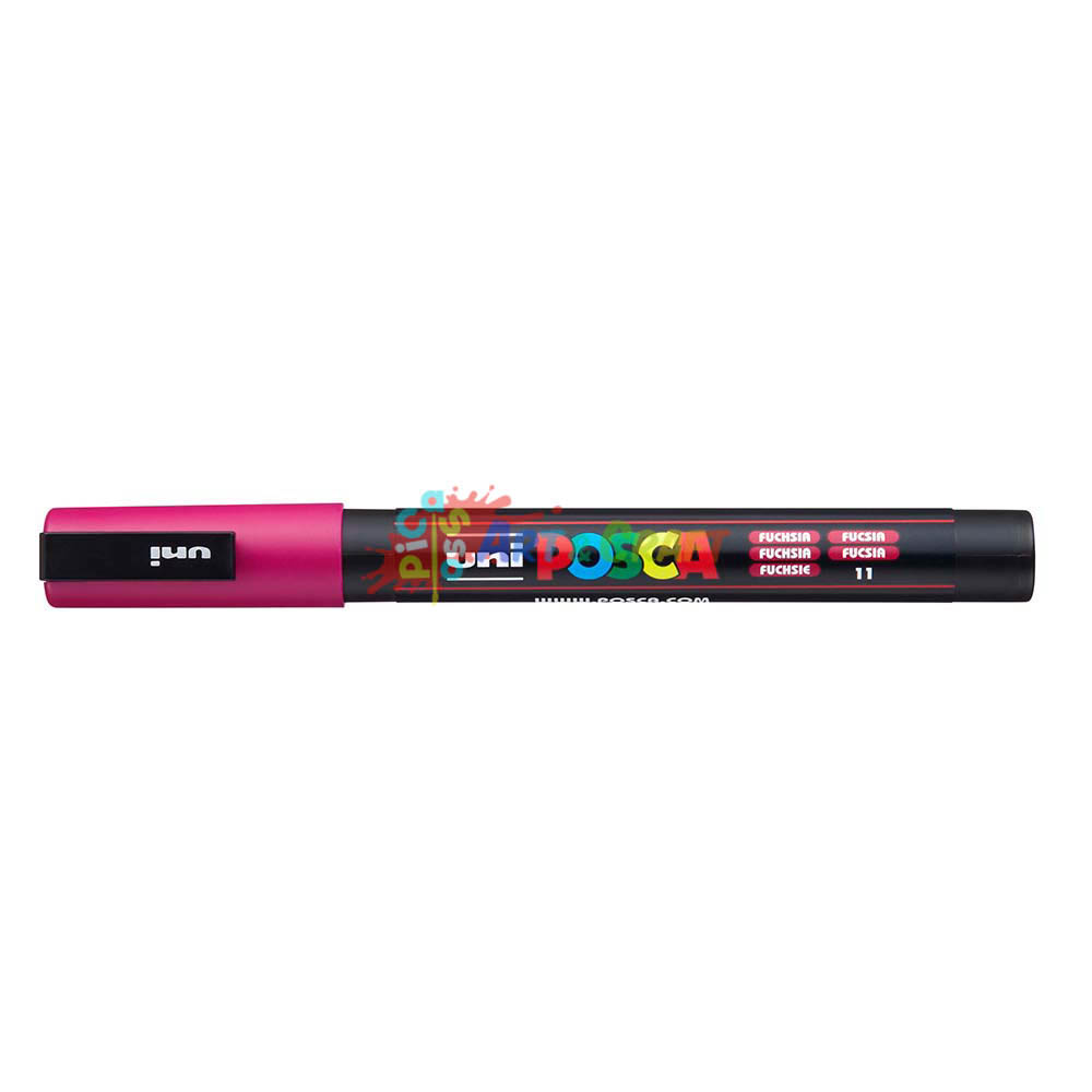 POSCA PC-3M Fuchsia Paint Pen - Picasso Art & Craft