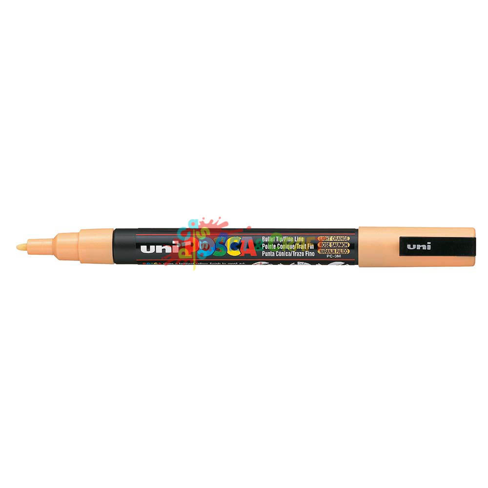 POSCA PC-3M Light Orange Paint Pen - Picasso Art & Craft