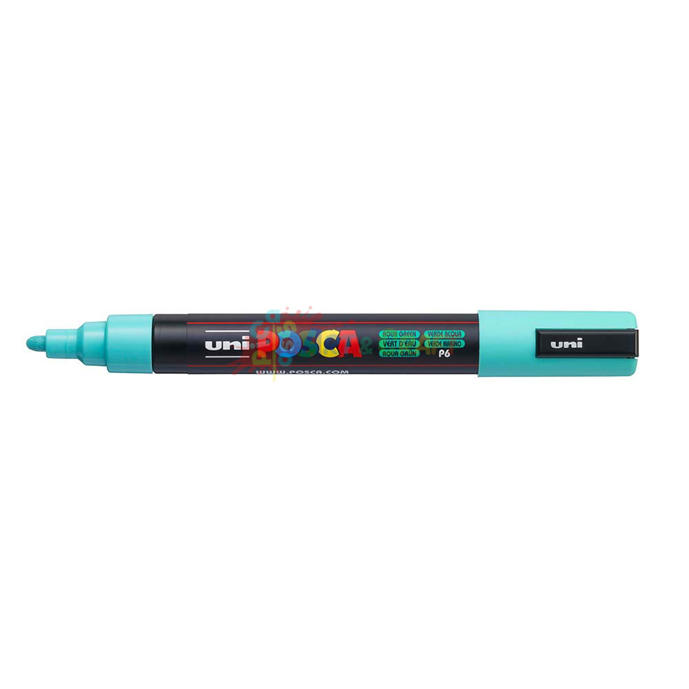 POSCA PC-5M Aqua Green Paint Pen - Picasso Art & Craft