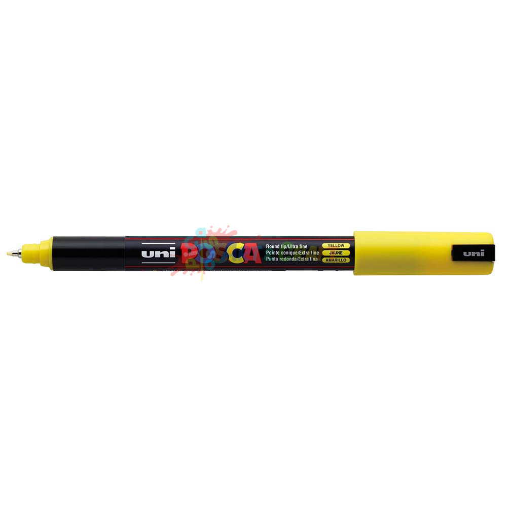 POSCA PC-1MR Yellow Paint Pen - Picasso Art & Craft