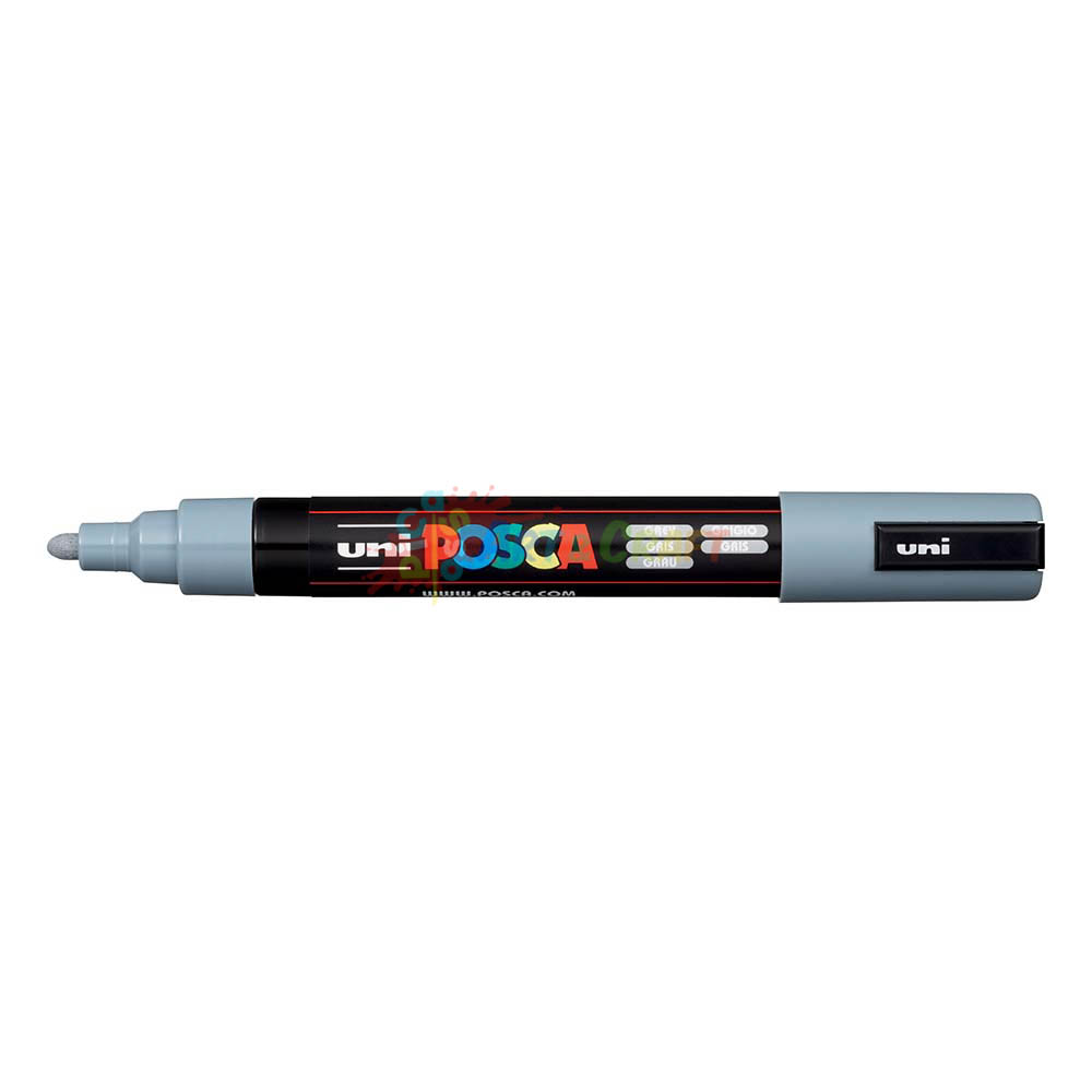 POSCA PC-5M Grey Paint Pen - Picasso Art & Craft