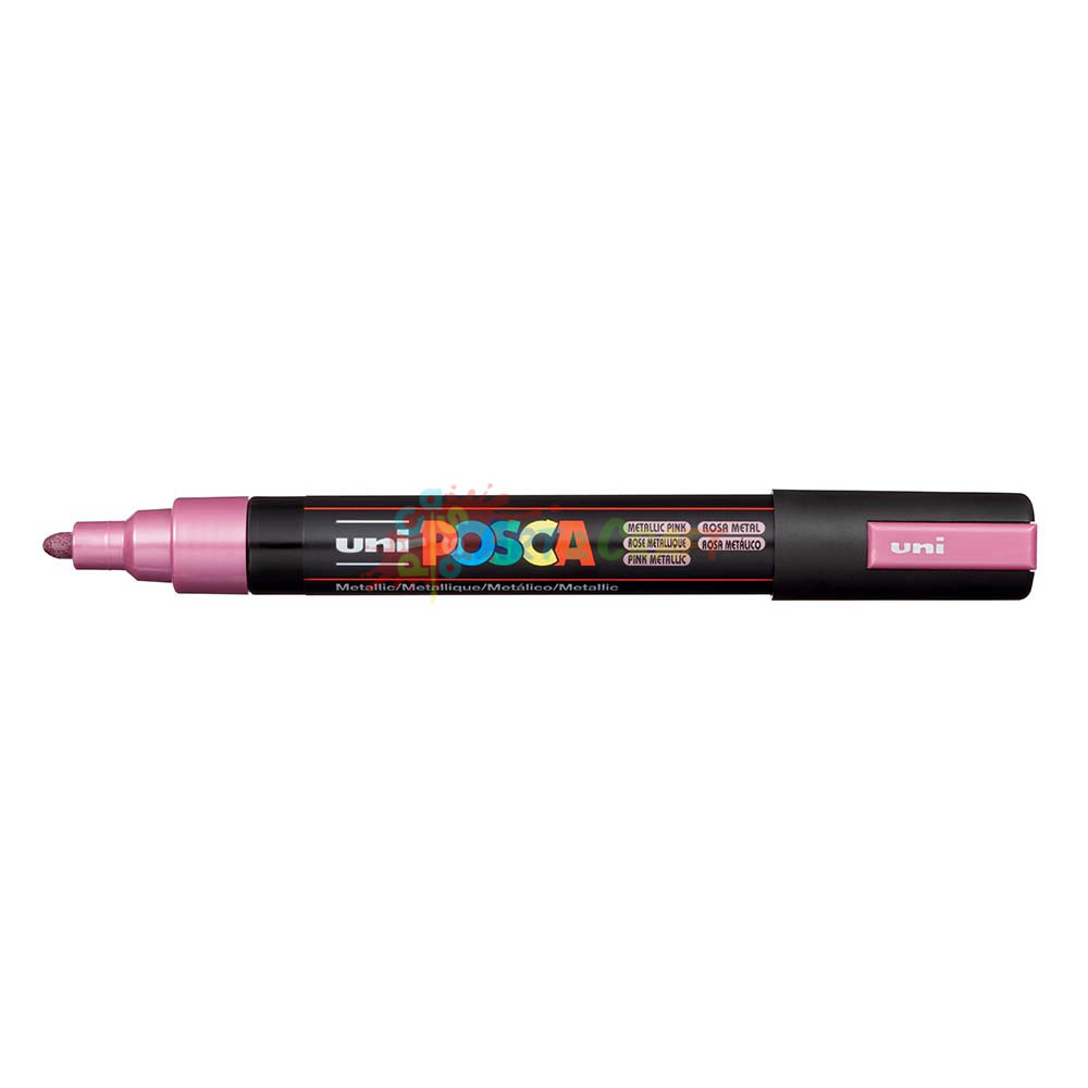 POSCA PC-5M Metallic Pink Pen - Picasso Art & Craft