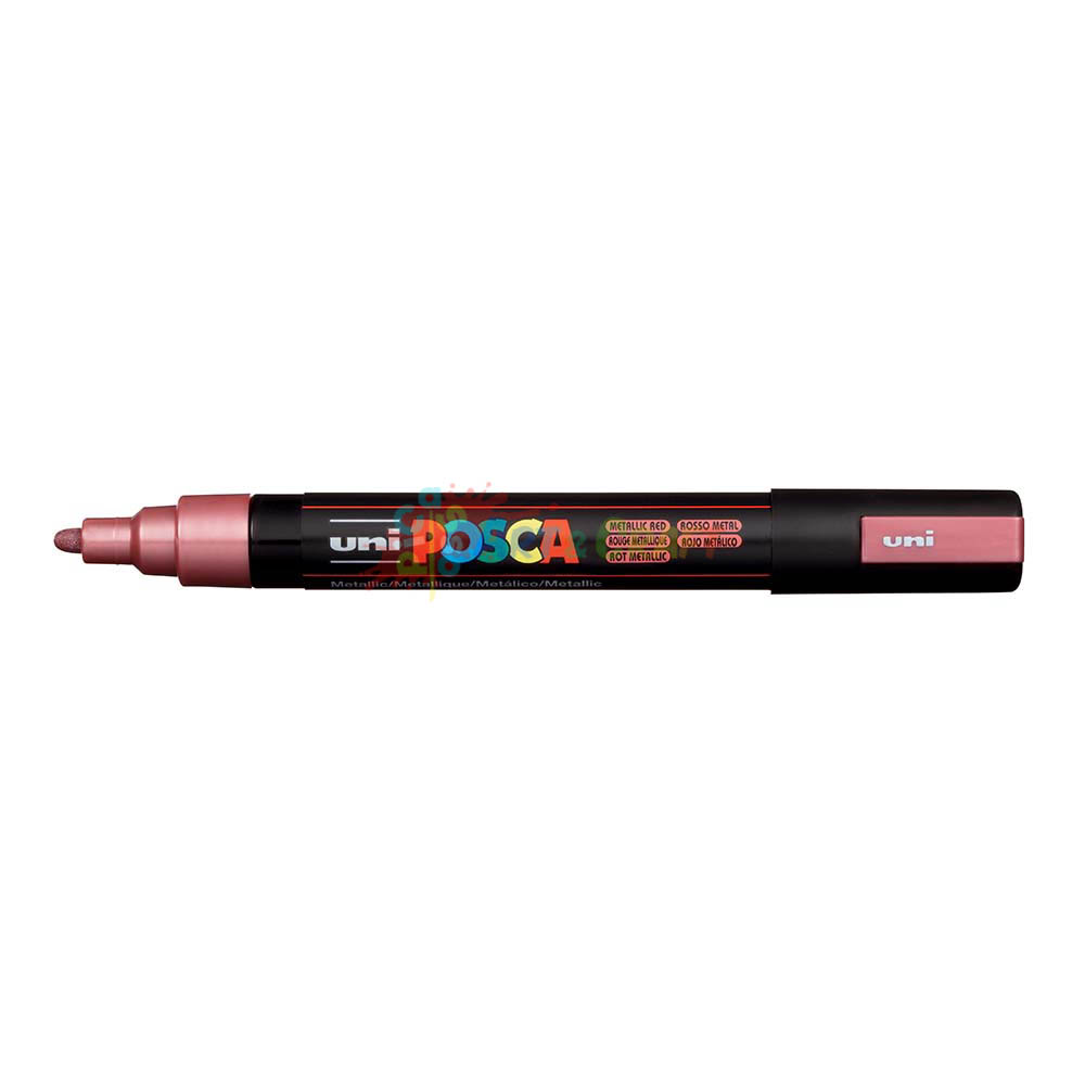 POSCA PC-5M Metallic Red Pen - Picasso Art & Craft