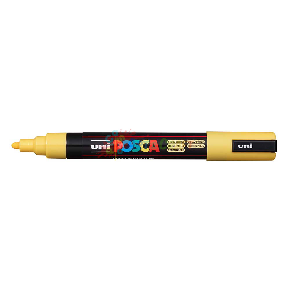 POSCA PC-5M Straw Yellow Paint Pen - Picasso Art & Craft