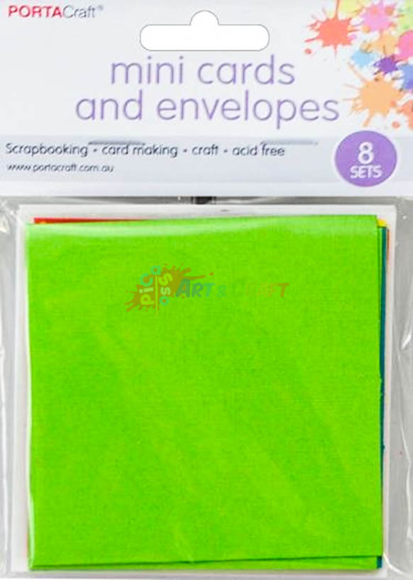 Mini Cards & Envelopes Bright - Picasso Art & Craft