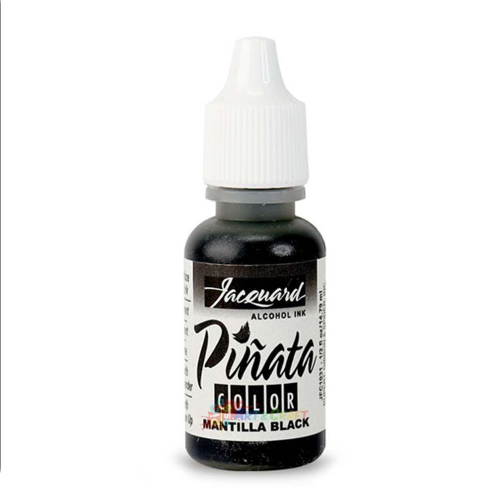 Jacquard Pinata Alcohol Ink - Mantilla Black - Picasso Art & Craft ...
