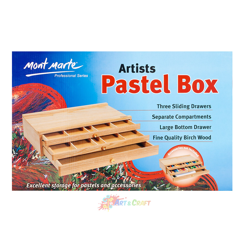 Pastel Box 3 Drawer - Picasso Art & Craft