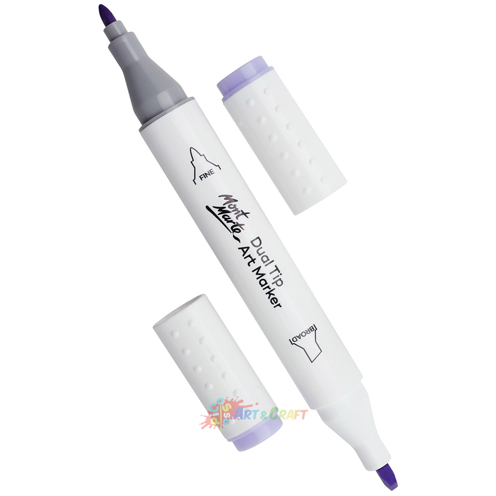 Dual Tip Art Marker - Lilac V5 - Picasso Art & Craft