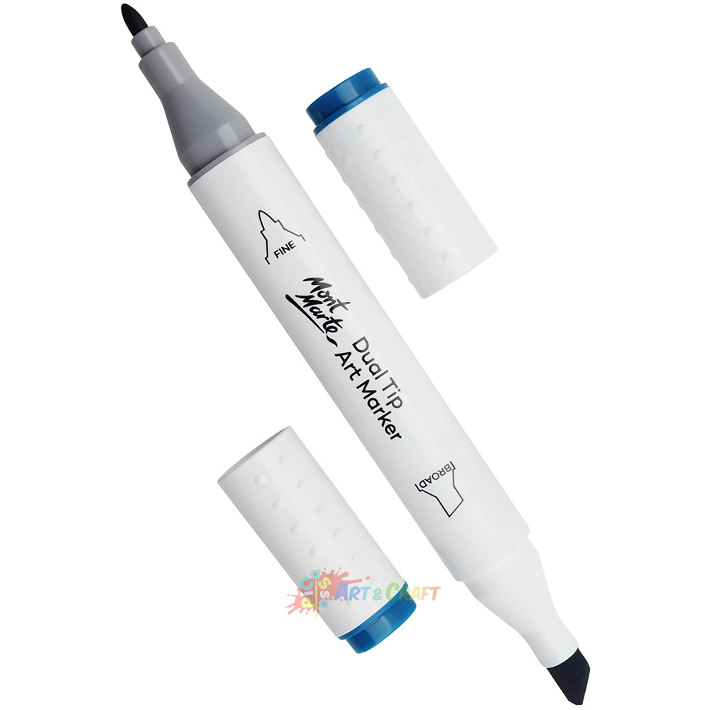 Dual Tip Art Marker - Aegian Blue B7 - Picasso Art & Craft