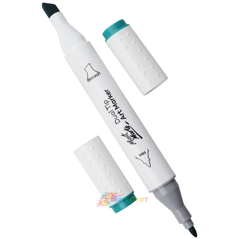 Dual Tip Art Marker - Teal G1 - Picasso Art & Craft