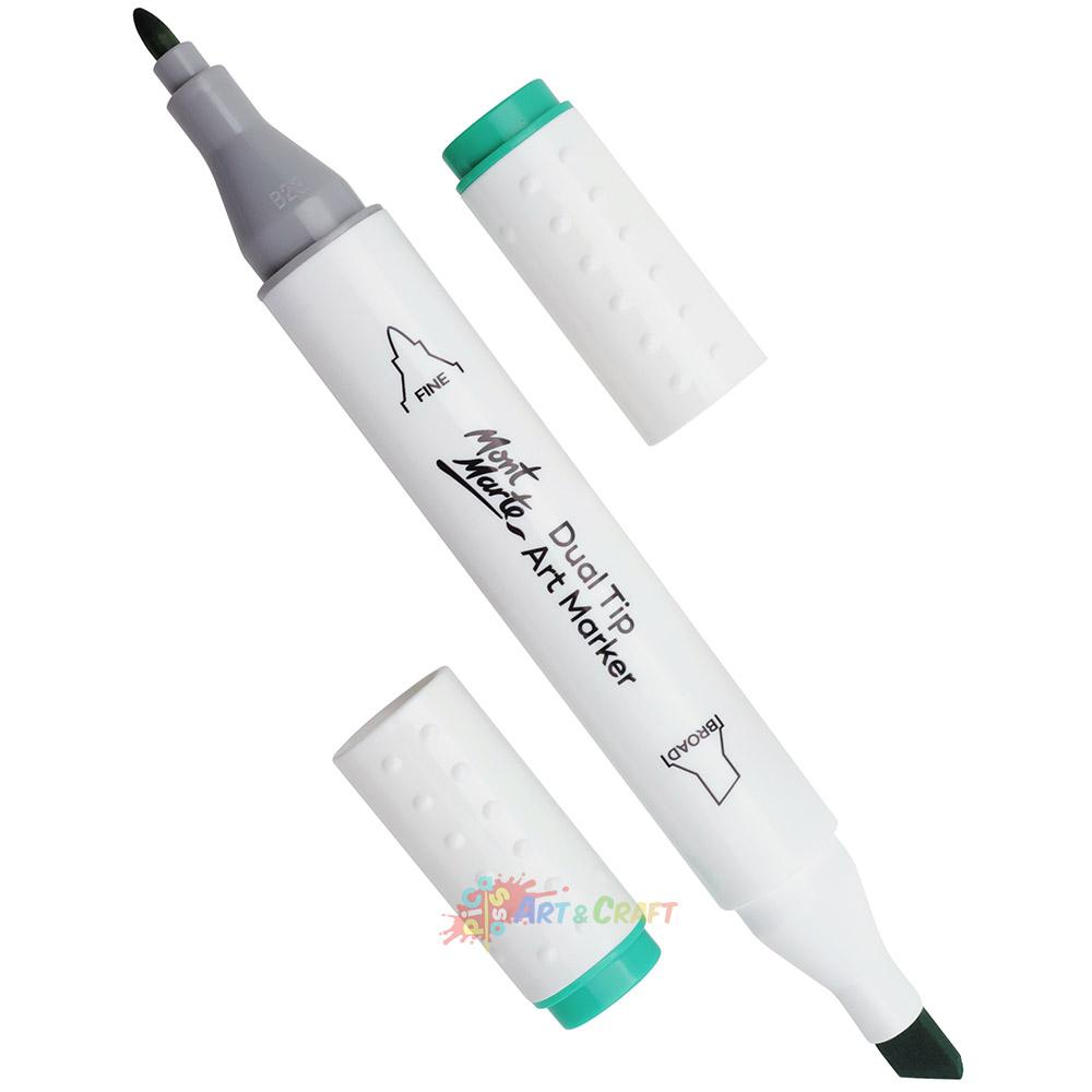 Dual Tip Art Marker - Emerald Green 55 - Picasso Art & Craft