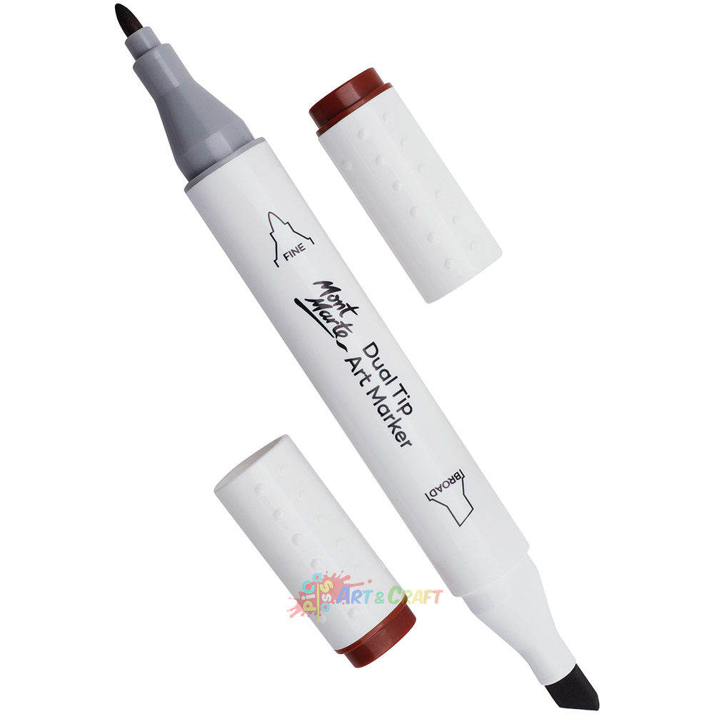 Dual Tip Art Marker - Burnt Sienna E5 - Picasso Art & Craft
