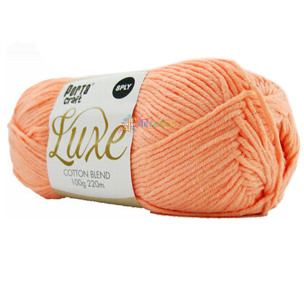 Luxe Yarn - Apricot - Picasso Art & Craft