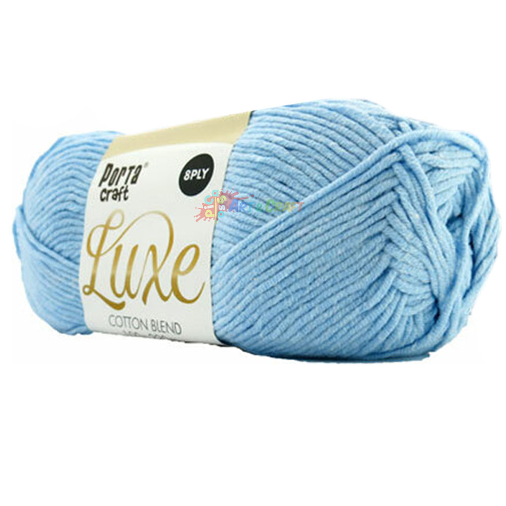 Luxe Yarn - Sky Blue - Picasso Art & Craft