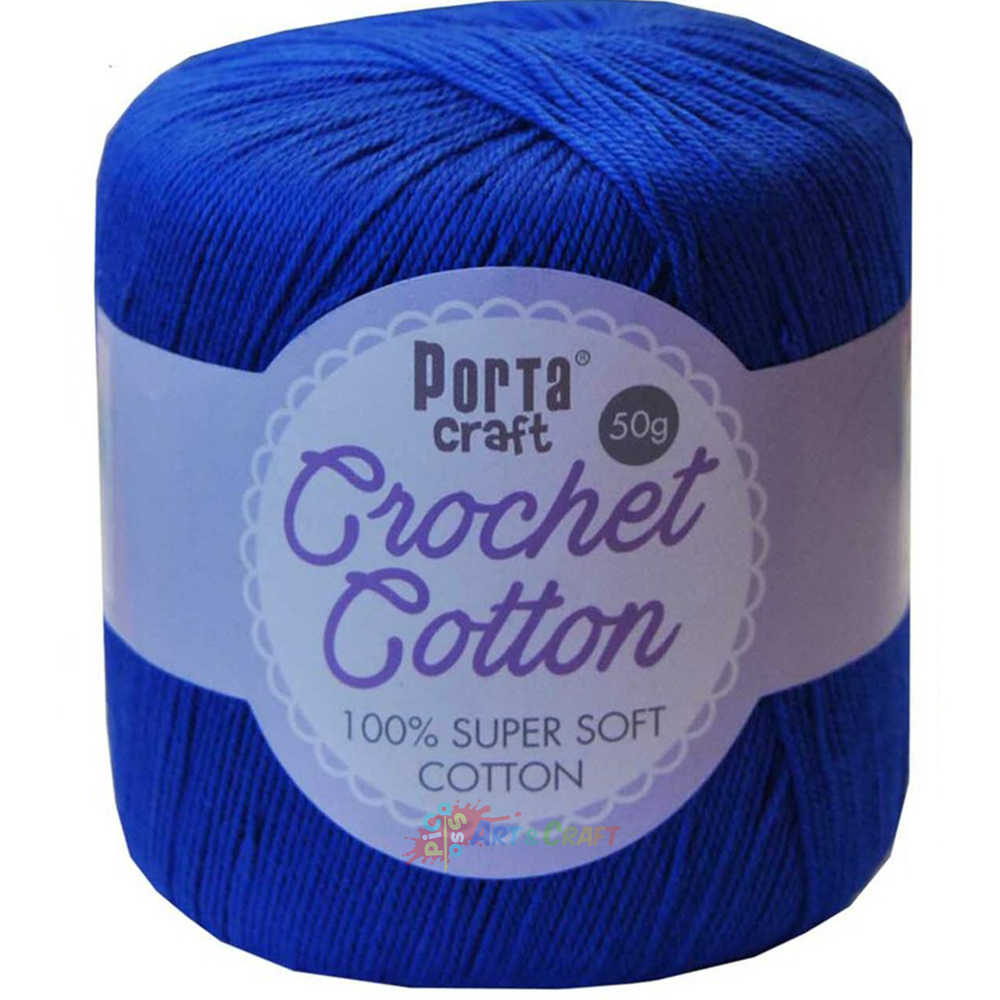 Crochet Cotton - True Blue - Picasso Art & Craft