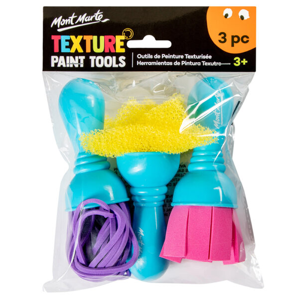 MM Texture Paint Tools 3pc - Picasso Art & Craft