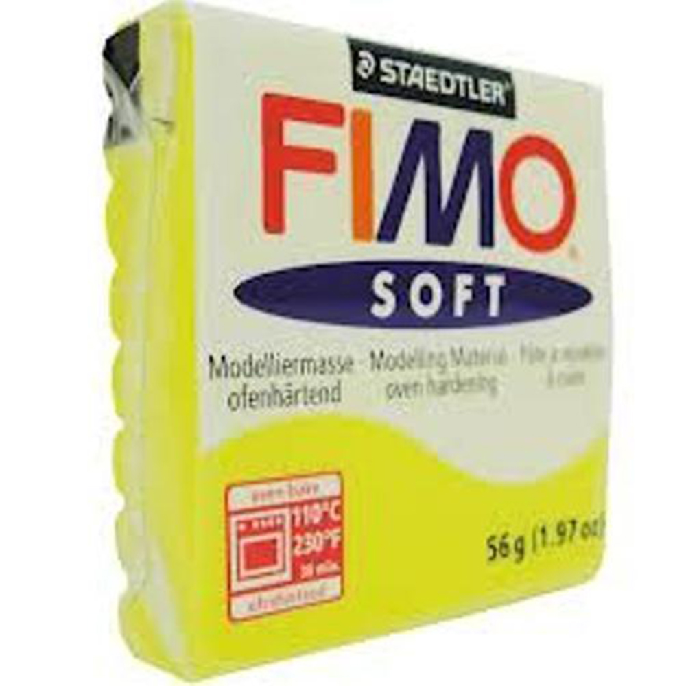 Fimo Soft Polymer Clay - Lemon No 10 - Picasso Art & Craft