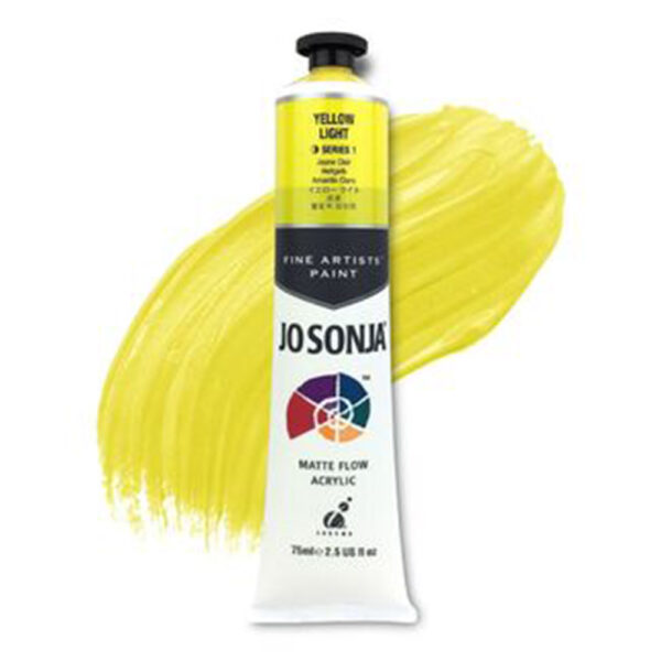 Jo Sonja Acrylic Paint 75ml S1 - Yellow Light - Picasso Art & Craft