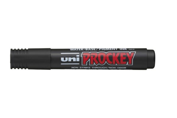 BLACK - UNI PROCKEY BULLET TIP PERMANENT MARKER 12 PACK - Picasso Art ...