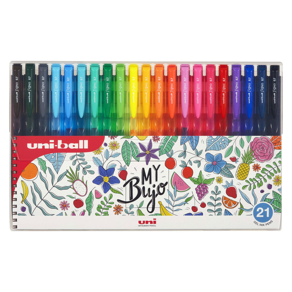UNIBALL SIGNO RT1 RETRACTABLE GEL PEN 0.7MM ASSORTED 21 PACK - Picasso ...